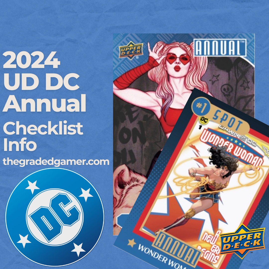 2024 Upper Deck DC Annual Checklist – The Graded Gamer